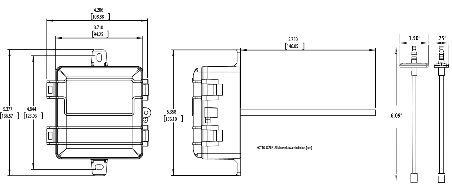 P6 Universal Nema 4 Pressure Sensor – Advanzed Egypt